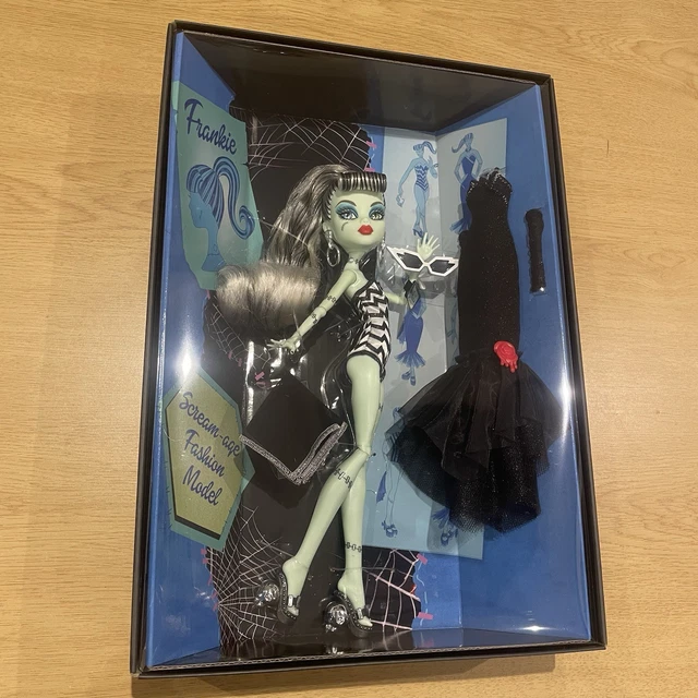 MONSTER HIGH X Barbie Frankie Stein Skullector Doll Limited Edition IN ...
