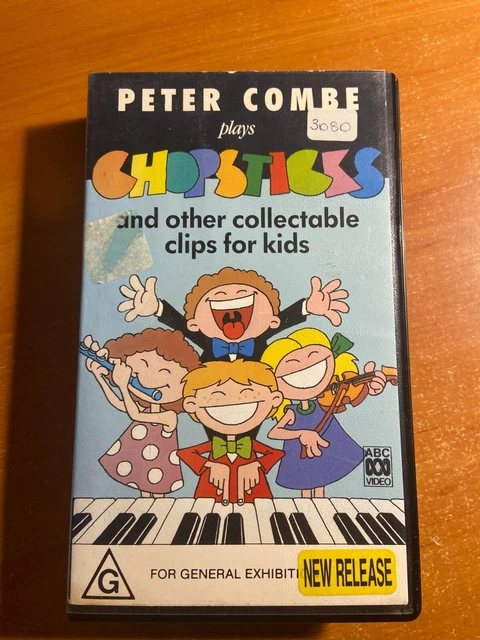 ABC VIDEO - Peter Combe plays Chopsticks - VHS [1991] $24.90 - PicClick AU