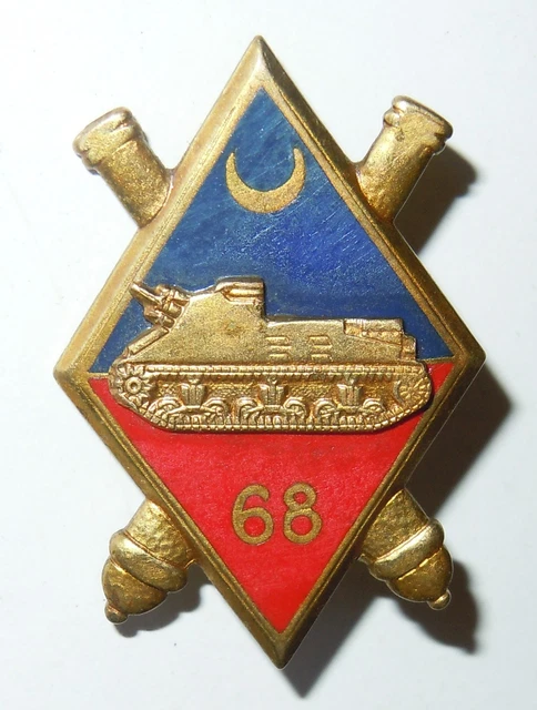 INSIGNE 68° RÉGIMENT D'ARTILLERIE - Drago EUR 6,00 - PicClick FR