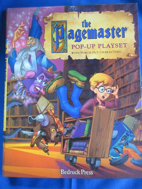 THE PAGEMASTER POP-UP Playset Book - 1994 £14.24 - PicClick UK