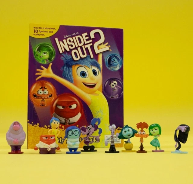 INSIDE OUT 2 10Pcs Figures and playmat with My Busy Books £33.72 ...