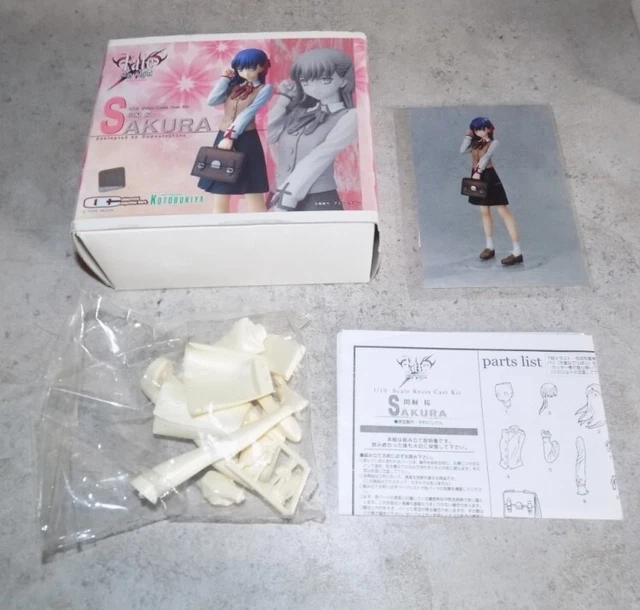 FIGURINE FIGURE SAKURA Fate Stay Night Scale Resin Cast Kit 2005 ...