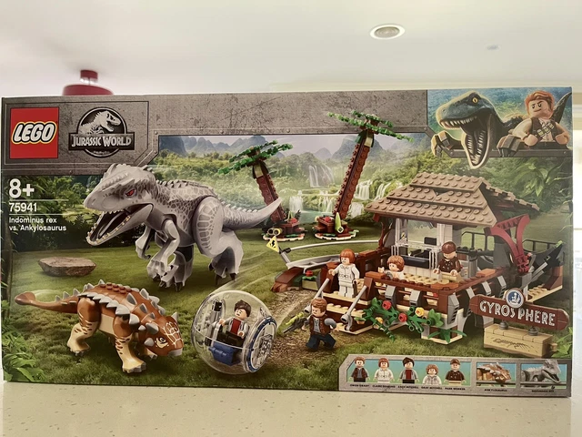 LEGO 75941 JURASSIC World Indominus Rex vs. Ankylosaurus Brand New ...