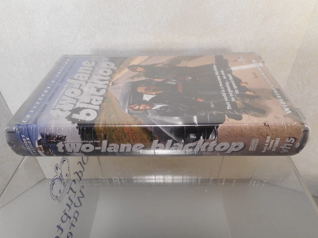 TWO LANE BLACKTOP (VHS 1999) - Clamshell Collector's Edition Widescreen ...