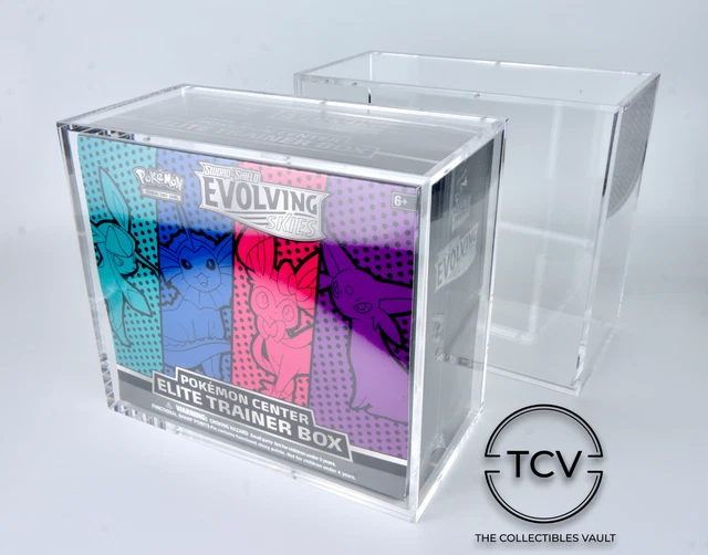 POKÉMON CENTER ELITE Trainer Box Acrylic Display Case - Magnetic Lid ...