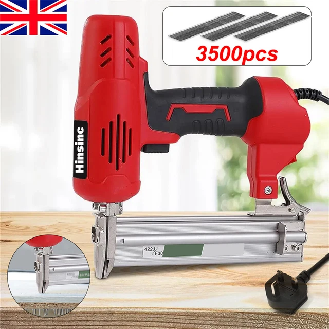 2600W ELECTRIC STRAIGHT Nail Gun Nailer Framing Heavy Duty Woodworking ...