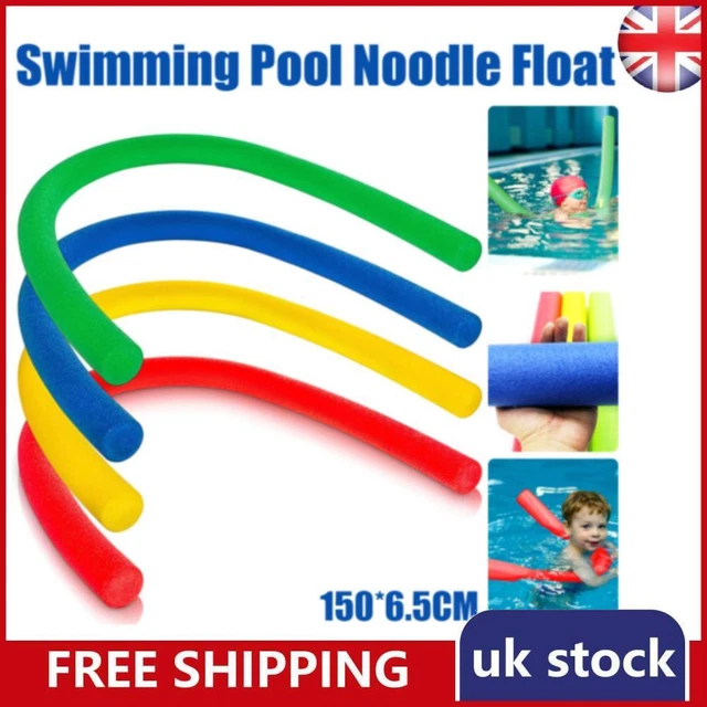 SWIMMING POOL NOODLE Foam Float Aid Woggle Logs Noodles Water Flexible ...