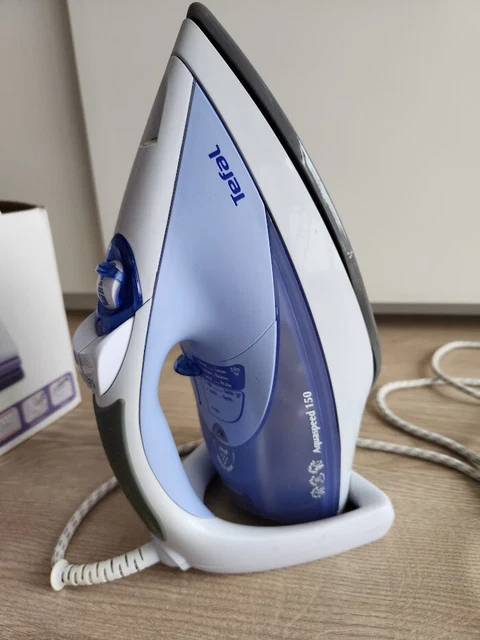 TEFAL AQUASPEED 150 Steam Iron FV5152 - 2400W Blue £9.00 - PicClick UK