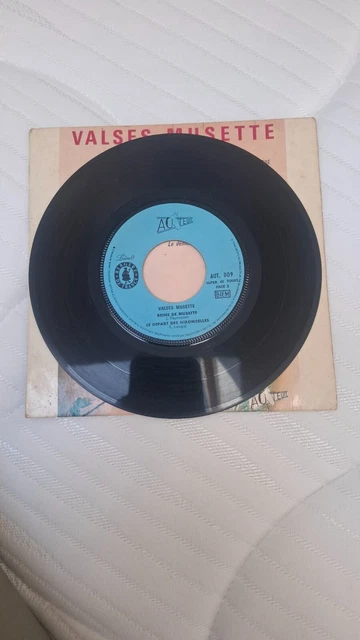 VINYLE 45 TOURS valses musette rené Cambien et son orchestre Auteuil ...