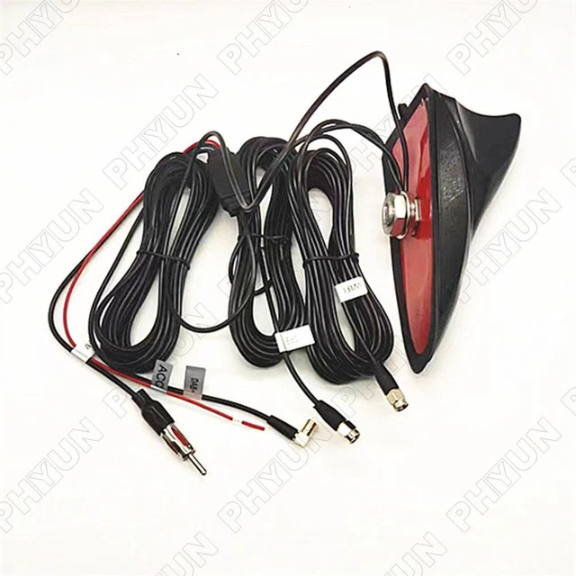 CAR TOP ROOF Shark Fin Antenna DAB GPS FM/AM WIFI Stereo Radio Signal ...