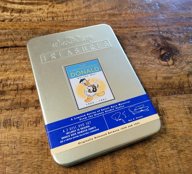 WALT DISNEY TREASURES The Chronological Donald Duck Volume 1 Steelbook ...