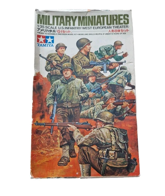 TAMIYA US INFANTERIE Infantry European Theater 1:35 Soldaten Militär ...