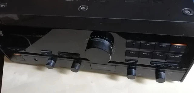 SANSUI AU-Α607I INTEGRATED Amplifier Stereo Alpha-X Balance For Parts ...