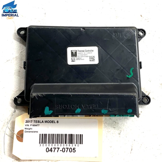 2017-2020 TESLA MODEL S HVAC Thermal Controller Assist Computer Module ...