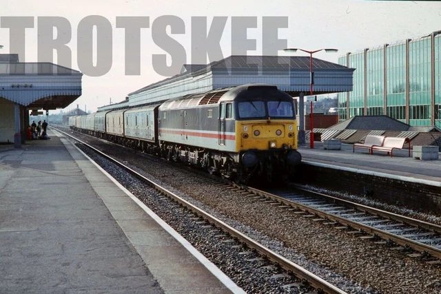 35MM SLIDE BR British Railways Diesel Loco Class 47 47524 Maidenhead ...