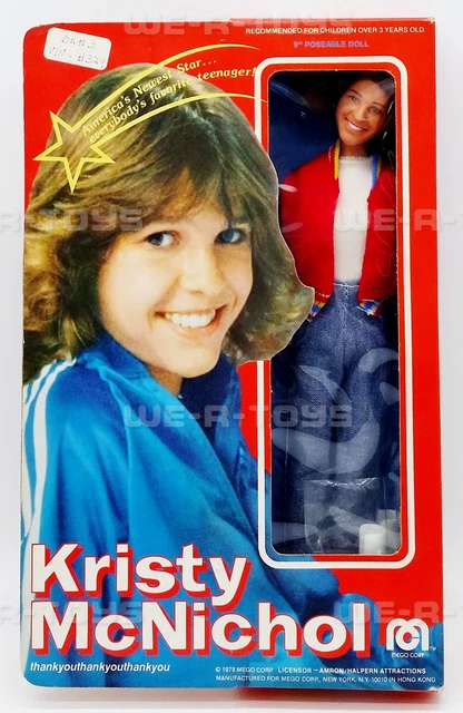 POUPÉE À POSER 9" Kristy McNichol 1978 Mego # 86400 NEUVE EUR 103,16 ...
