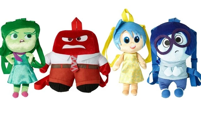 DISNEY INSIDE OUT Movie 17 Inch Character Joy Sadness Anger Disgust ...
