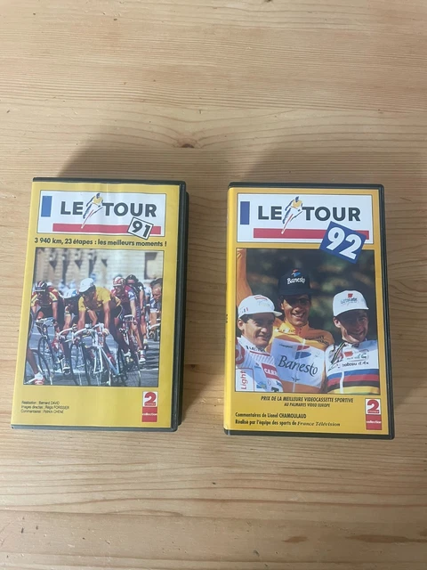 CASSETTES VHS TOUR DE FRANCE 91 et 92 EUR 4,00 - PicClick FR