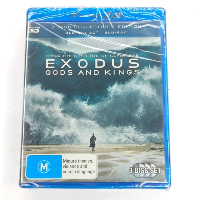 EXODUS GODS & Kings 3D & 2D - Blu-ray - 3 Disc Set - New & Sealed £14. ...