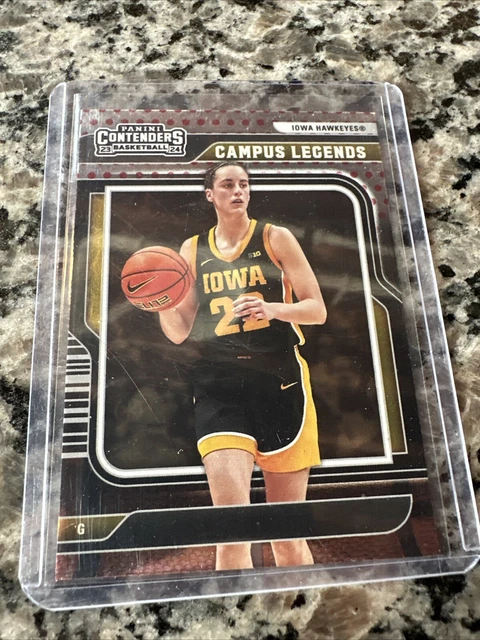 CAITLIN CLARK 2024 Panini Collection #CL1 Campus Legends point rouge ...