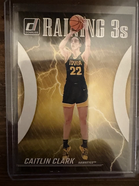 CAITLIN CLARK 2024 Panini Caitlin Clark Collection Raining 3s Insert R2 ...