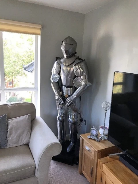 MEDIEVAL KNIGHT WEARABLE Suit Of Armor Crusader Combat Full Body Armour ... MEDIEVAL KNIGHT WEARABLE Suit Of Armor Crusader Combat Full Body Armour ...