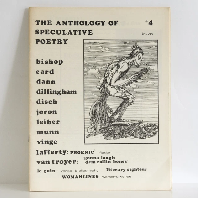 THE ANTHOLOGY OF SPECULATIVE POETRY #4 Editor: Robert A. Frazier 1980 ...