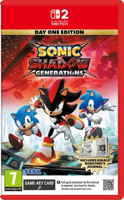 SONIC X SHADOW Generations Nintendo Switch 2 PRE-ORDER RELEASE DATE 5 ...