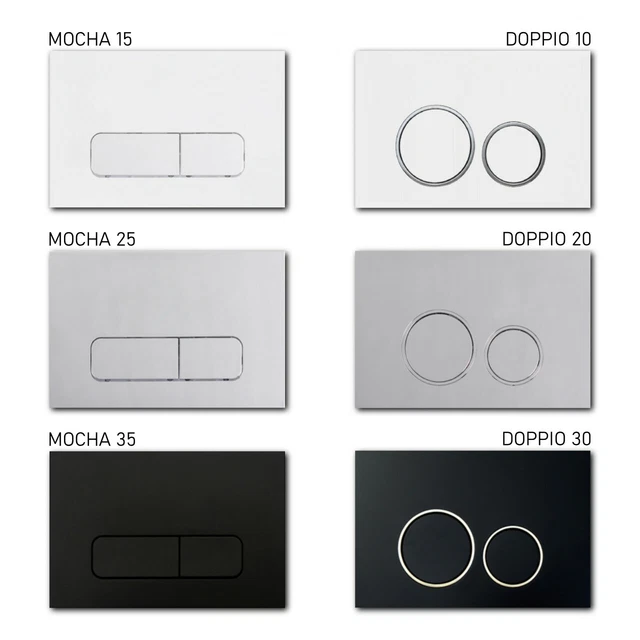 DRÜCKERPLATTEN FÜR GEBERIT Sigma UP320 Spülkasten - Betätigungsplatte ...