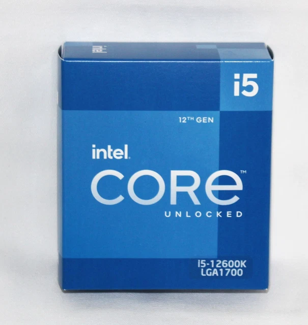 INTEL CORE I5-12600K Desktop Processor 10 (6P+4E) LGA1700 125W ...