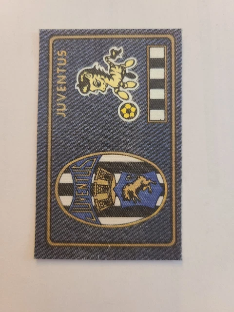 1978-79 PANINI CALCIATORI Figurina Sticker Scudetto Jeans Juventus #127 ...