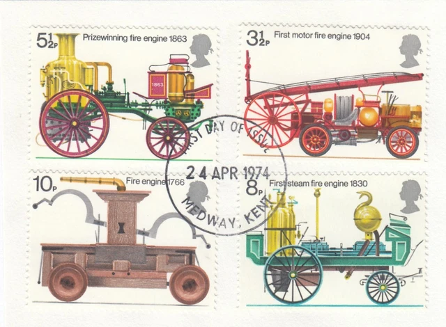 FIRE SERVICE GB Used Medway 1974 ON PIECE (148343) £0.99 - PicClick UK