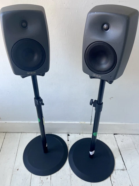PAIR GENELEC 8040A monitors + Genelec 8000-409B / Genelec 8040-408 ...