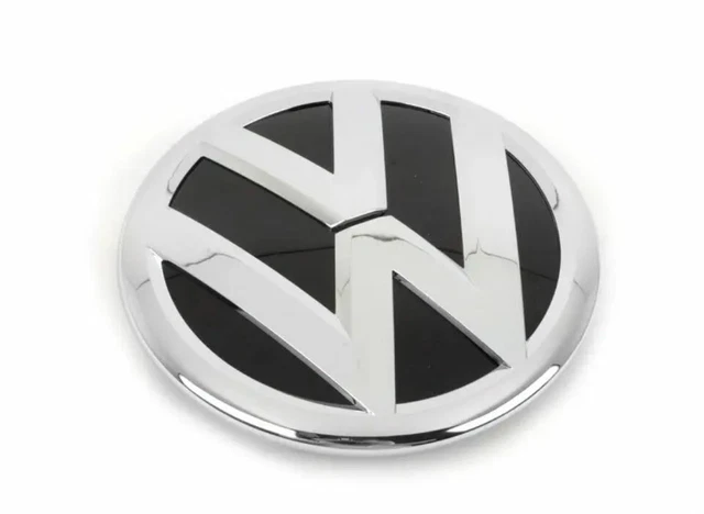 NEUF ORIGINAL VW Cc 09-12 avant Centre Grille Logo Emblème Chrome ...