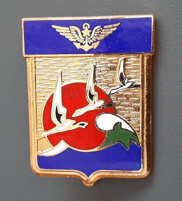 INSIGNE AÉRONAVALE FLOTTILLE 22F BAN NIMES GARONS 1990s Marine ORIGINAL ...