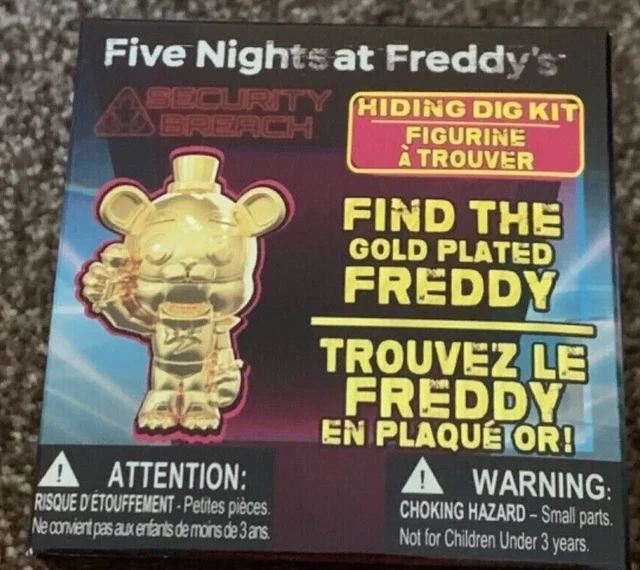 FIVE NIGHTS AT Freddy's Security Breach Digging Kit fnaf NEW SEALED £8. ...