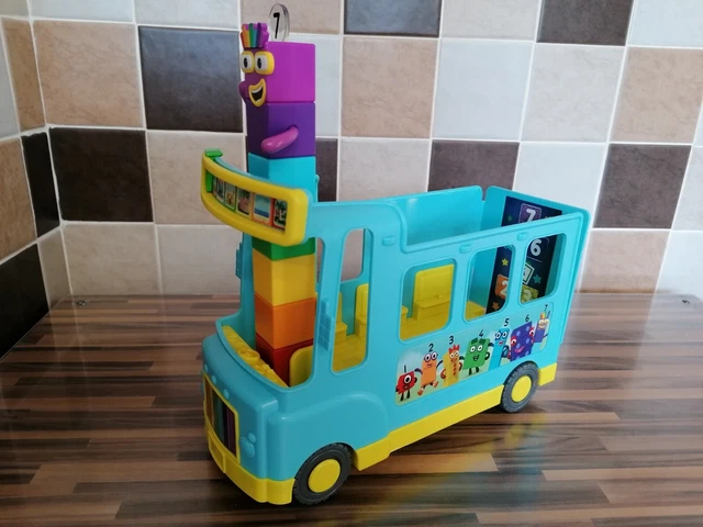 CBEEBIES NUMBERBLOCKS RAINBOW Counting Bus with Figure £16.31 - PicClick UK
