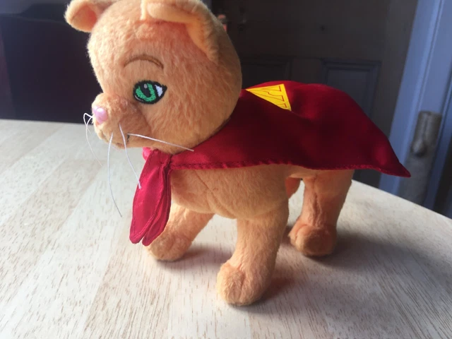 STREAKY SUPER-CAT PLUSH Superman Supergirl Dc Comics Collectors Direct ...