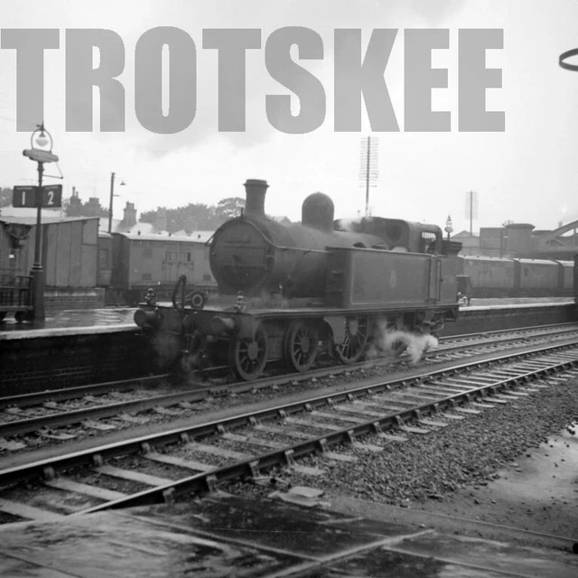 LARGER NEGATIVE BR British Railways Steam Loco 67380 Class C12 Peterborough 1957 £4.39 - PicClick UK