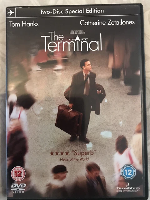 THE TERMINAL DVD. Tom Hanks & Catherine Zeta-Jones. Great Romantic ...