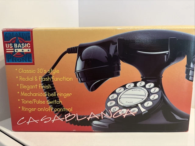 1030’S STYLE RETRO Phone New In The Box. Perfect For A Vintage Look. £ ...