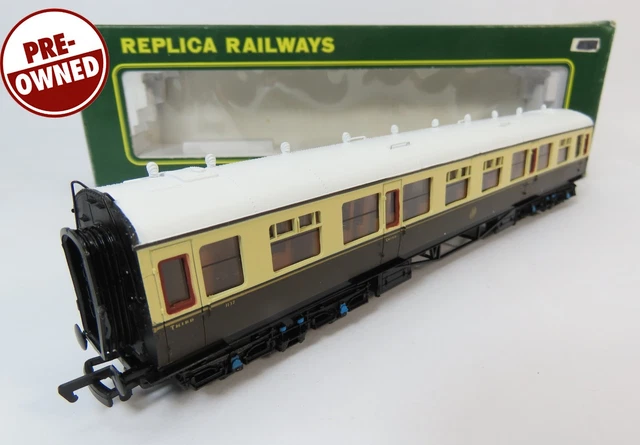 60' COLLETT 3RD Class GWR Chocolate Cream Coach OO Gauge Replica ...
