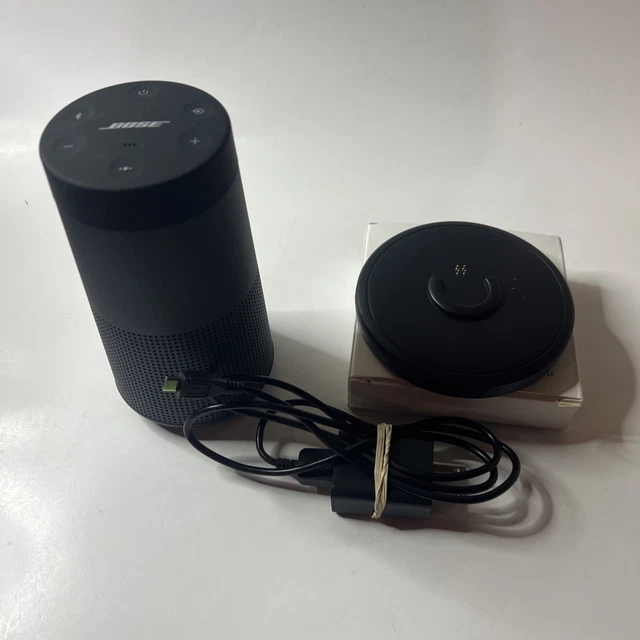 BOSE SOUNDLINK REVOLVE Portable Bluetooth Speaker Black Model 419357 ...
