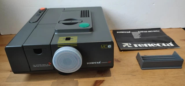 AGFA REFLECTA DIAMATOR AF 35mm Slide Projector with Manual - Tested ...