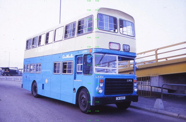 HONG KONG CHINA Motor Bus Guy Arab LX304 CM6059 1991 Original 35mm ...
