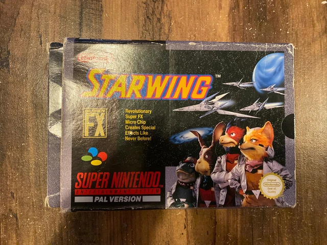 STARWING SUPER NINTENDO Boxed Complete £35.00 - PicClick UK