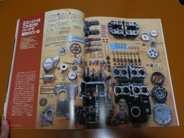 KAWASAKI Z1 Z2 Engine Disassembly & Rebuild Manual for Restoration Used ...