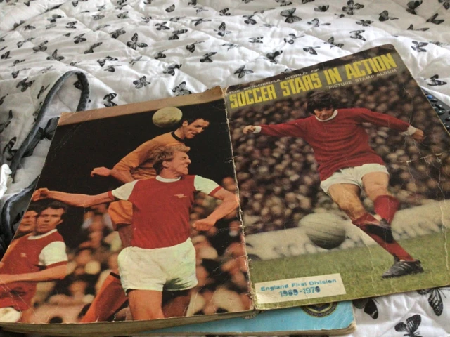 FOOTBALL STICKER album Soccer Stars In Action 1969/70 £19.99 - PicClick UK