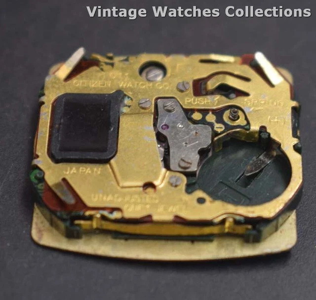 CITIZEN-T011 QUARTZ NON Working Watch Movement For Parts And repair O ...