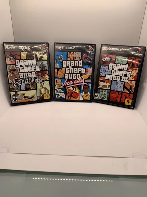 GTA GRAND THEFT Auto Trilogy (PS2 Playstation 2) Tout neuf EUR 59,28 ...